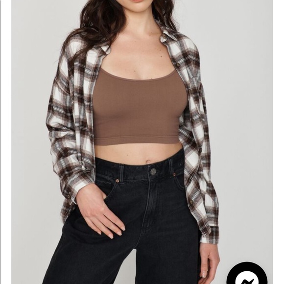 Garage | Tops | Garage Dylan Button Up Shirt New Ml | Poshmark